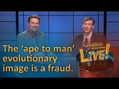 The Ape to Man Evolution Picture: A Famous Scientific Myth - genesishow ...