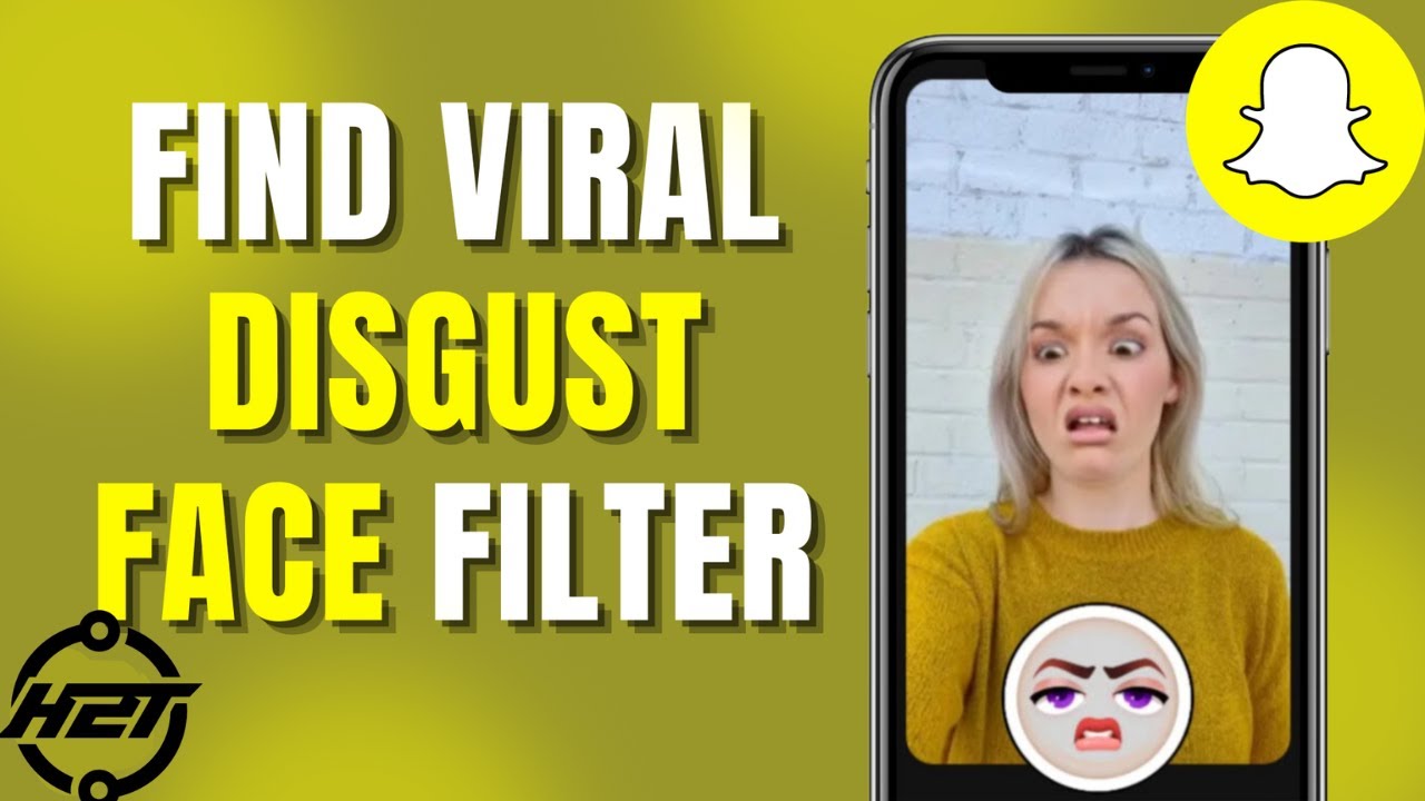 How To Find Viral Filter Disgust On Snapchat - YouTube