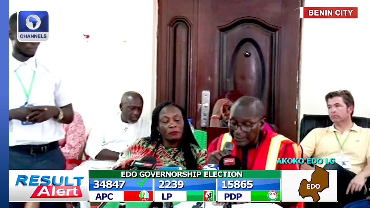 Edo Election Results Collation: Akoko Edo LGA - YouTube