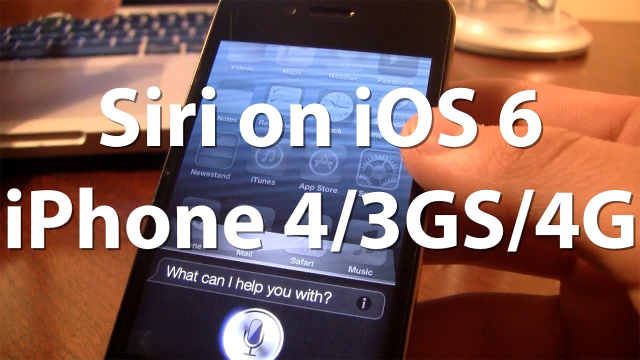 Install Siri on iOS 6 - iPhone 4,3GS, & iPod Touch 4G - YouTube