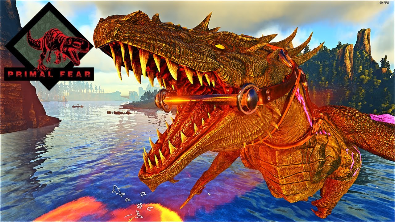 Massive Boss Dragon Taming FAIL or SUCCESS? Ark Primal Fear Challenge ...
