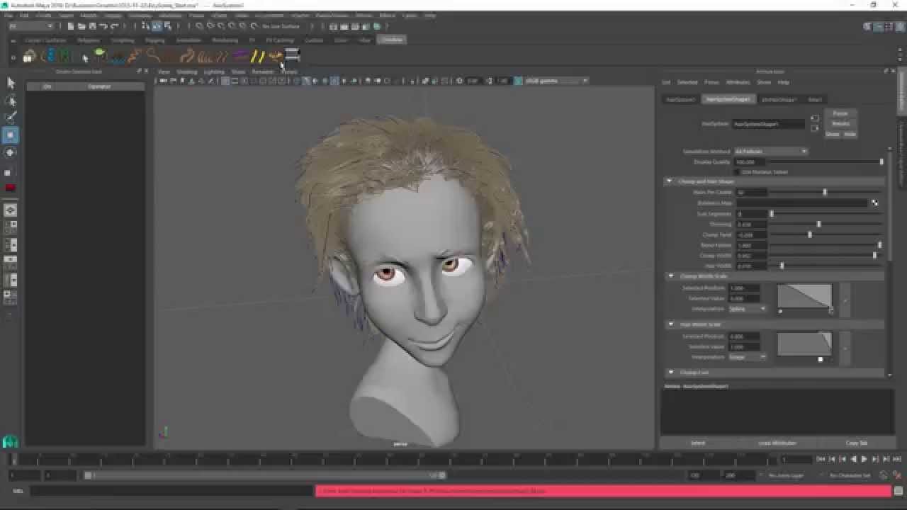 Ornatrix for Maya 101: Ornatrix styling with Paint Effects hair - YouTube