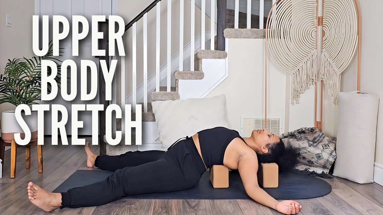 30 Minute Upper Body Yin Stretch | Shoulders, Chest & Upper Back! - YouTube