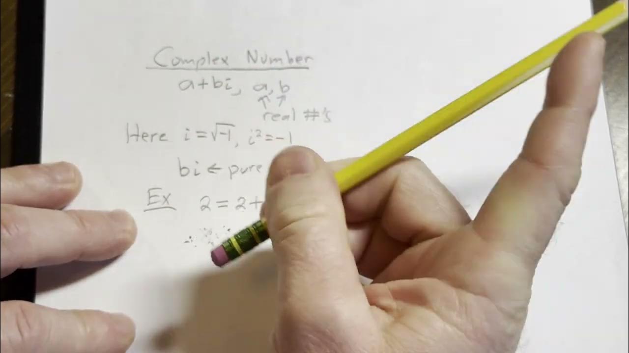 Complex Numbers: An Introduction With Examples - YouTube