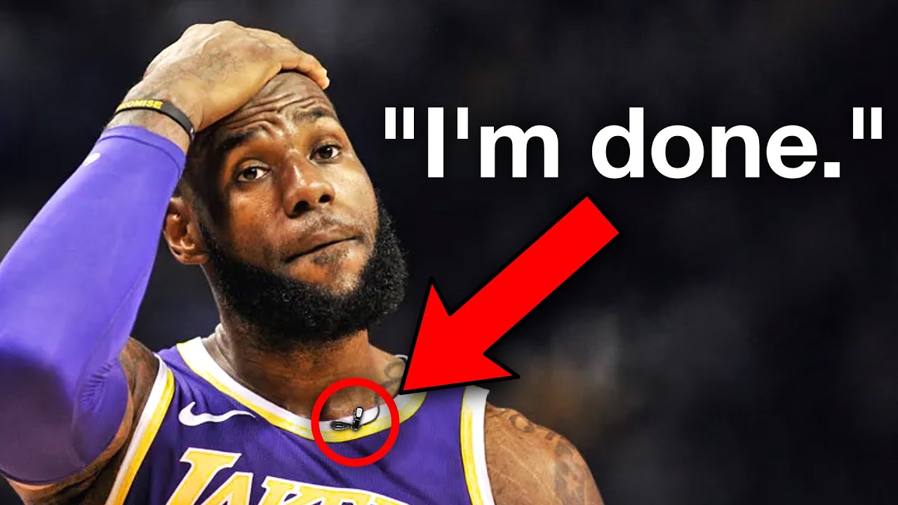 LeBron James Caught on Hot Mic Saying THIS?! - YouTube