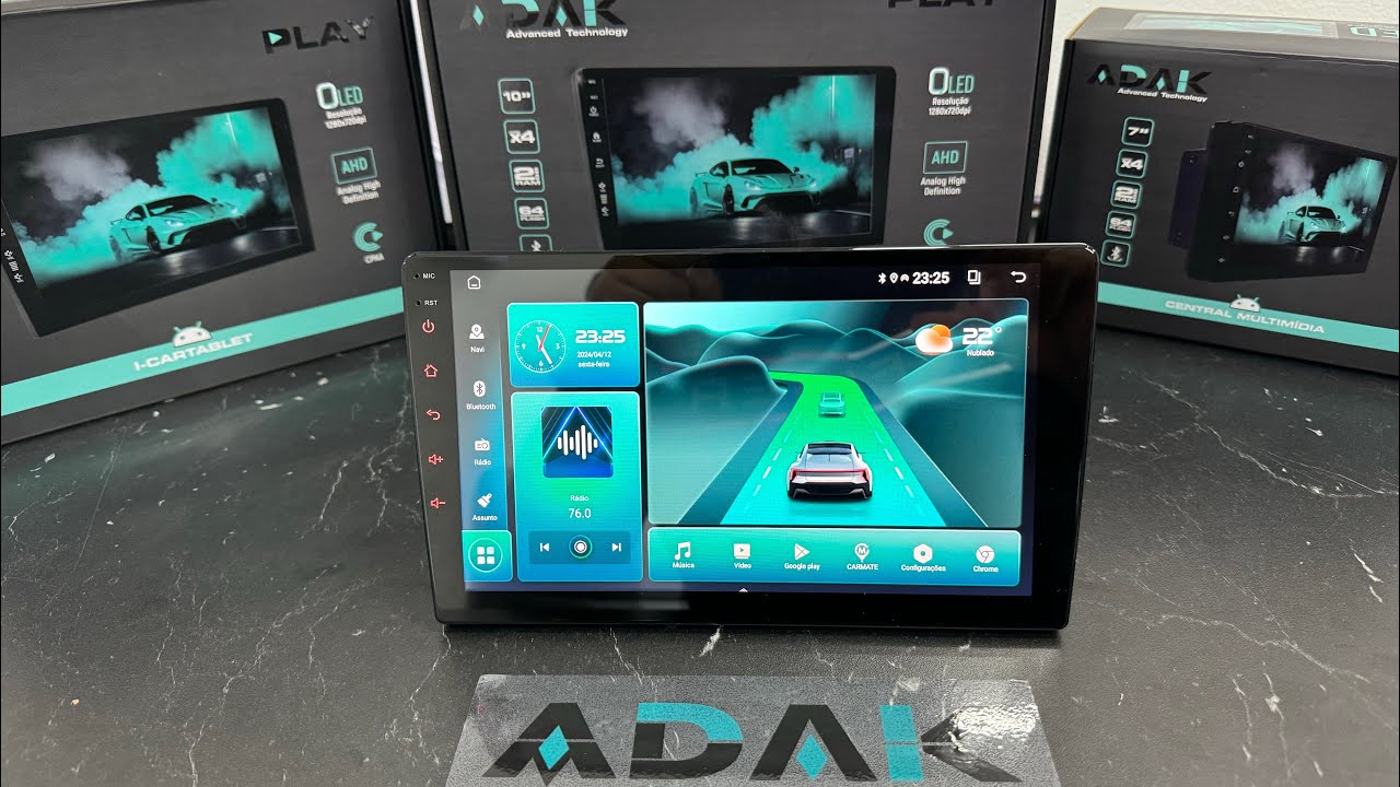 Nova multimídia Adak play lançamento contato (11) 94543-4688 - YouTube