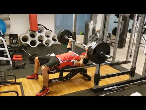 Chul Soon Chest work out with Terrence Teo
