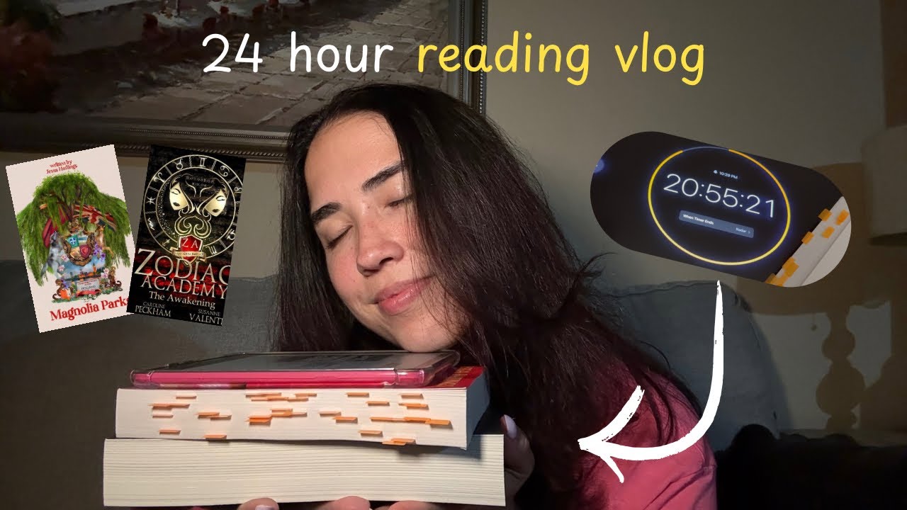 How much can I read in 24 hours? 📚 24 hour reading challenge - YouTube