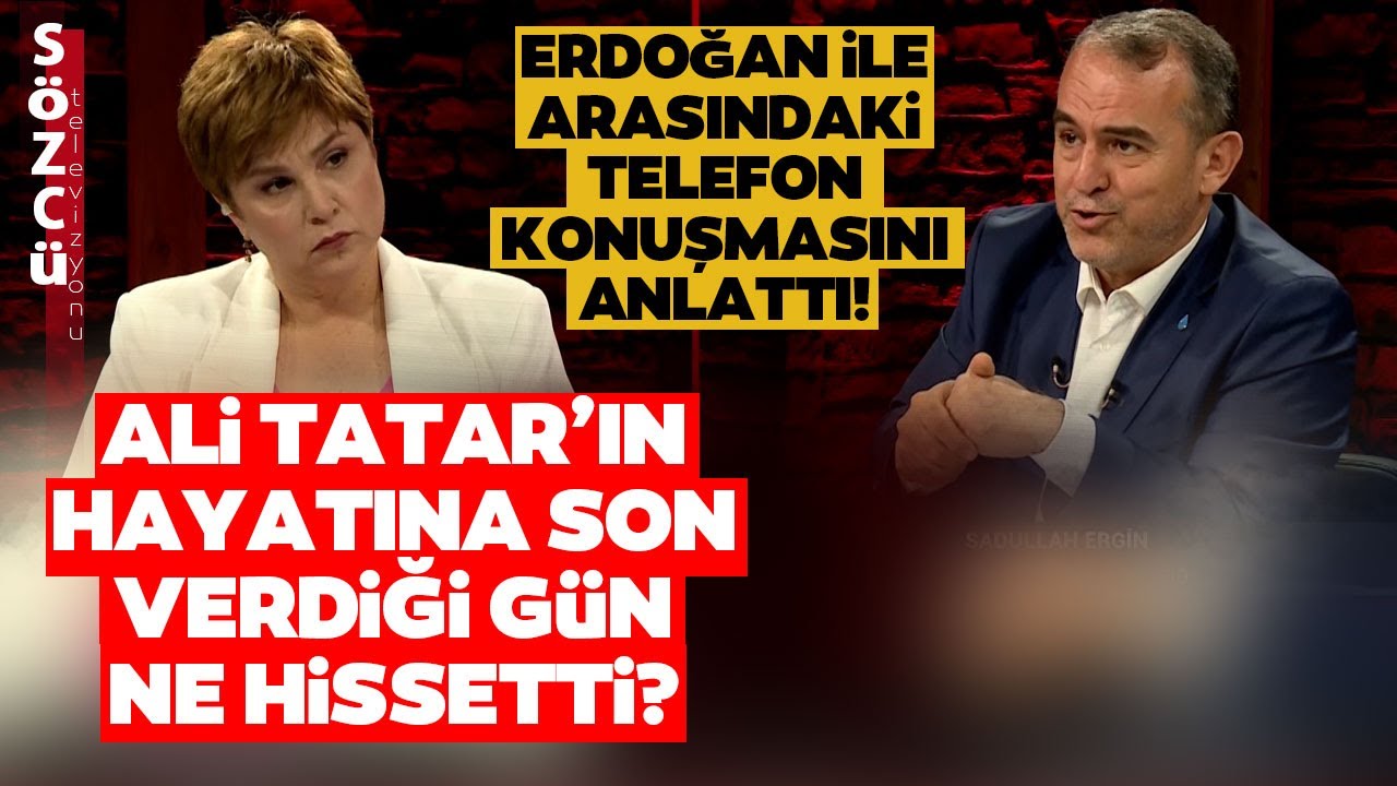 İpek Özbey'den Sadullah Ergin'e Gündem Olacak Ali Tatar Sorusu! İşte ...
