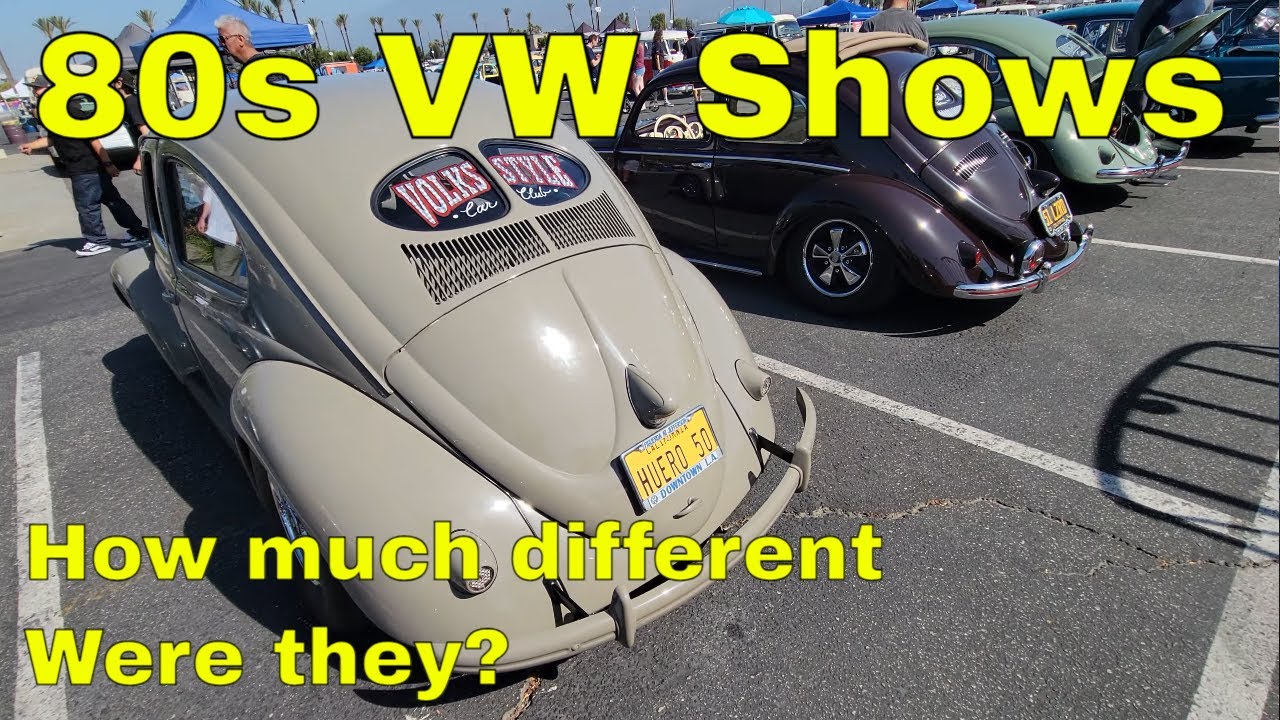 VW SHOWs back in the 80s What were they like? - YouTube