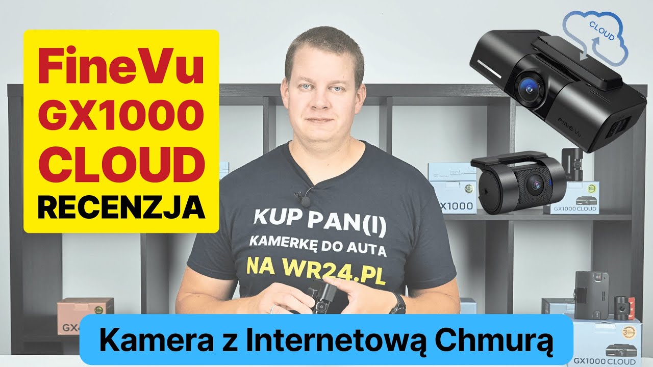 Recenzja kamery samochodowej FineVu GX1000 CLOUD - YouTube