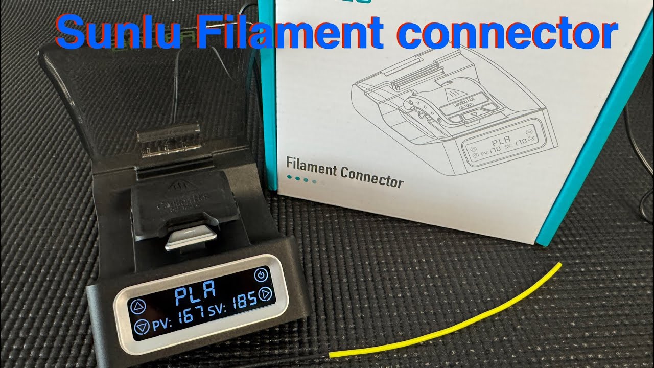 Sunlu Filament Connector first look - YouTube