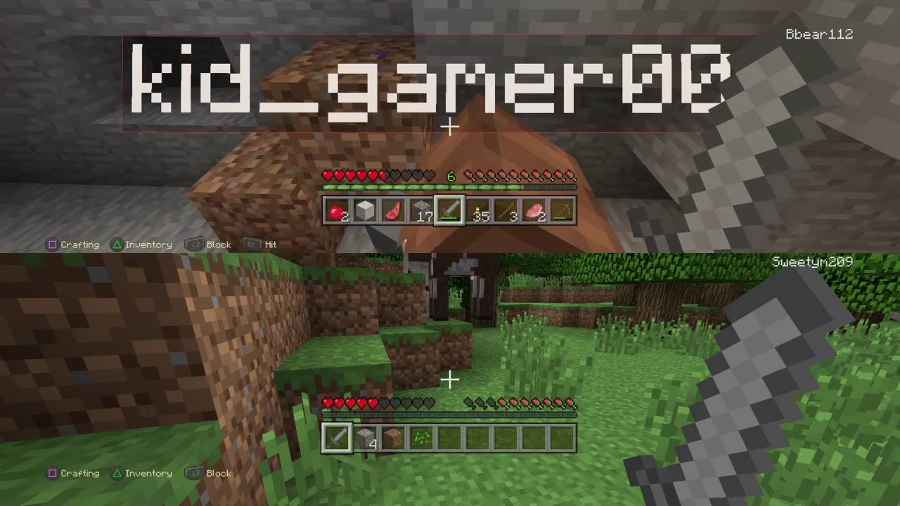 Minecraft: PlayStation®4 Edition p.2 w\ kidgamer - YouTube