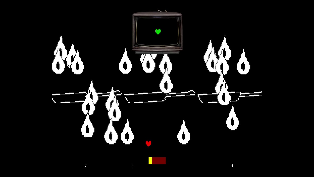 Omega Flowey frying pan fire attack dodged. - YouTube