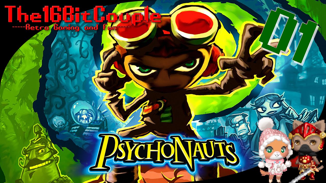 Psychonauts 01: Story and exploring the camp - YouTube