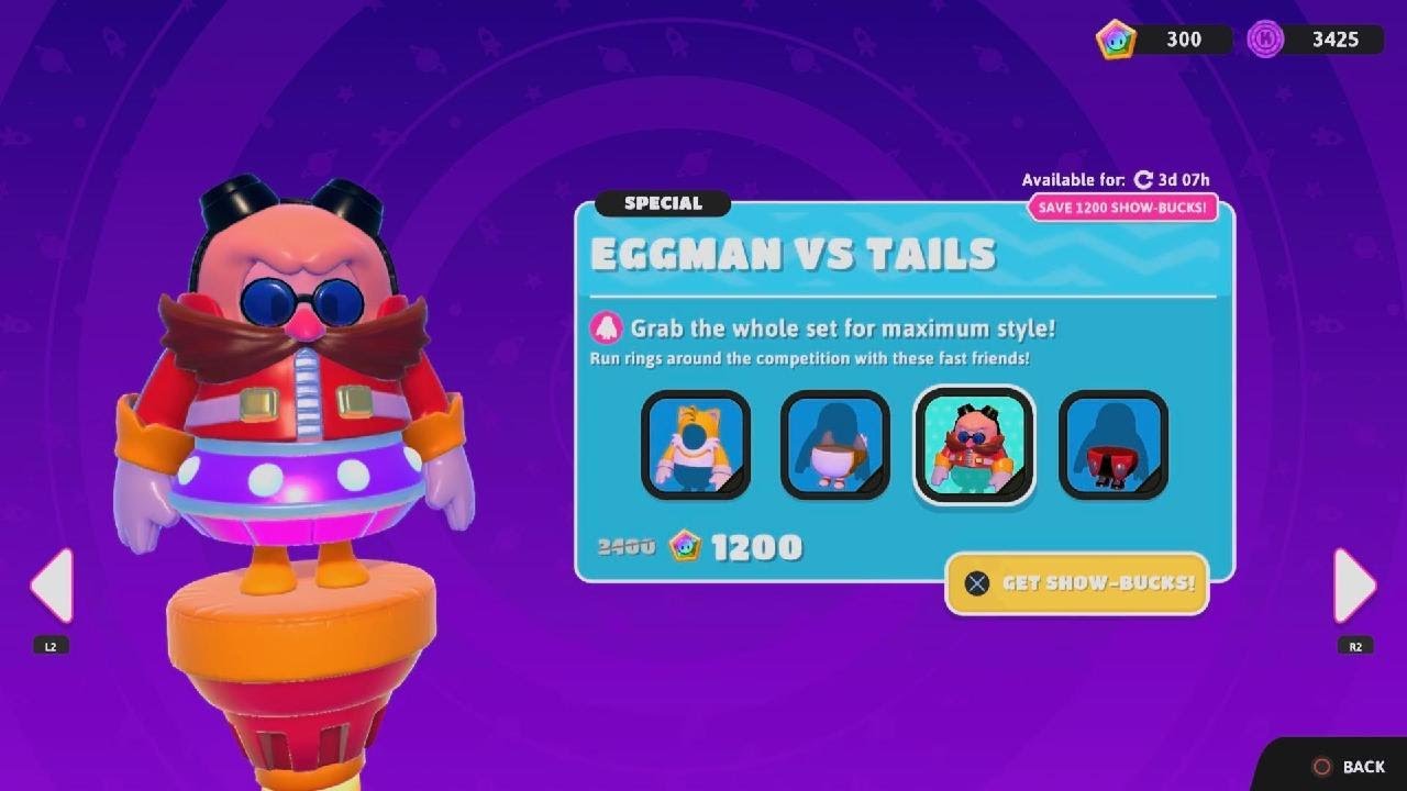 They're return sonic skins ss2 in fall guys - YouTube