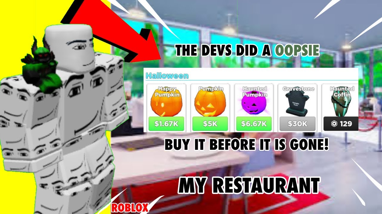 ALIEN UPDATE AND SHOP GLITCH SHOWCASE! (My Restaurant) - YouTube