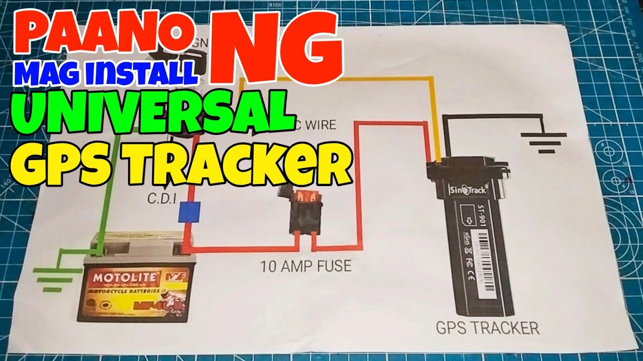 PAANO MAG INSTALL NG GPS TRACKER SA MOTOR SA NAPAKADALING PARAAN ...
