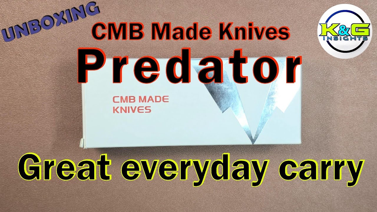 CMB Made Knives Predator Unboxing - YouTube
