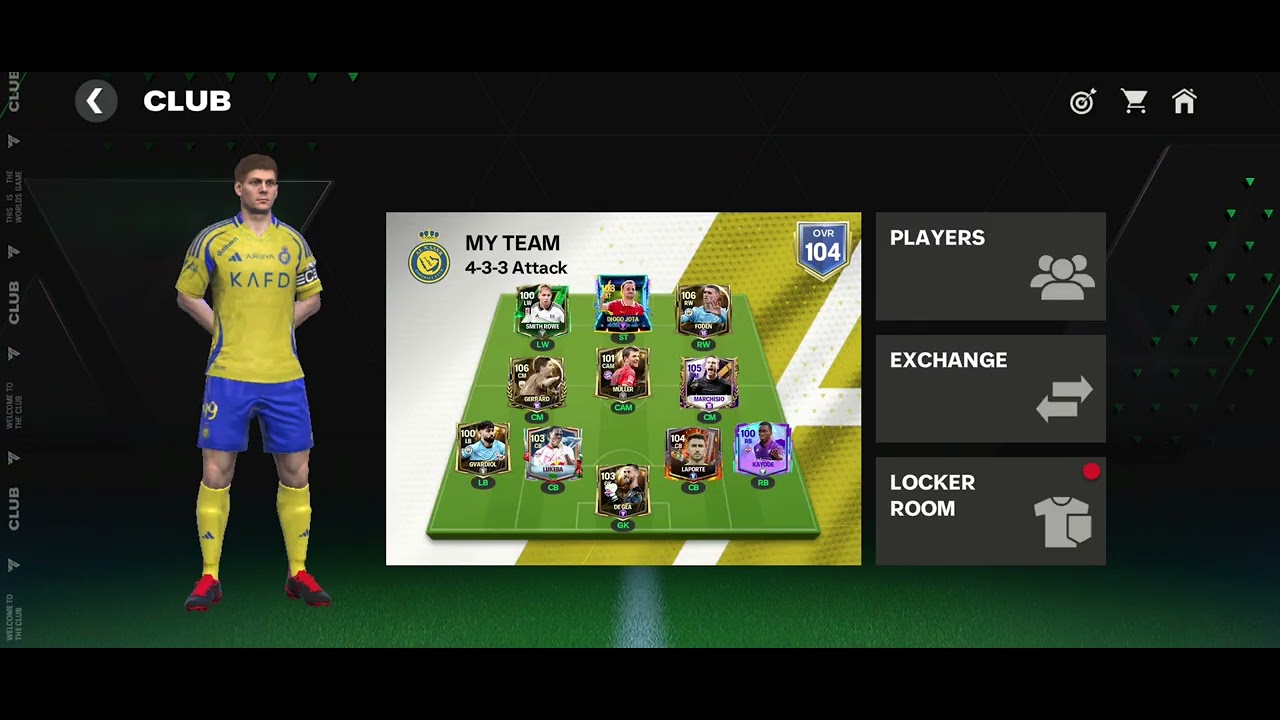 FC mobile football player my team - YouTube