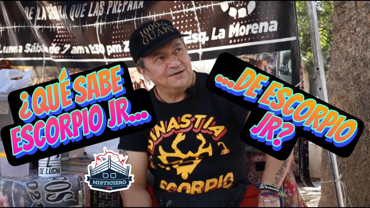 ¿QUÉ SABE ESCORPIO JR. DE ESCORPIO JR? MisticieroTV - YouTube