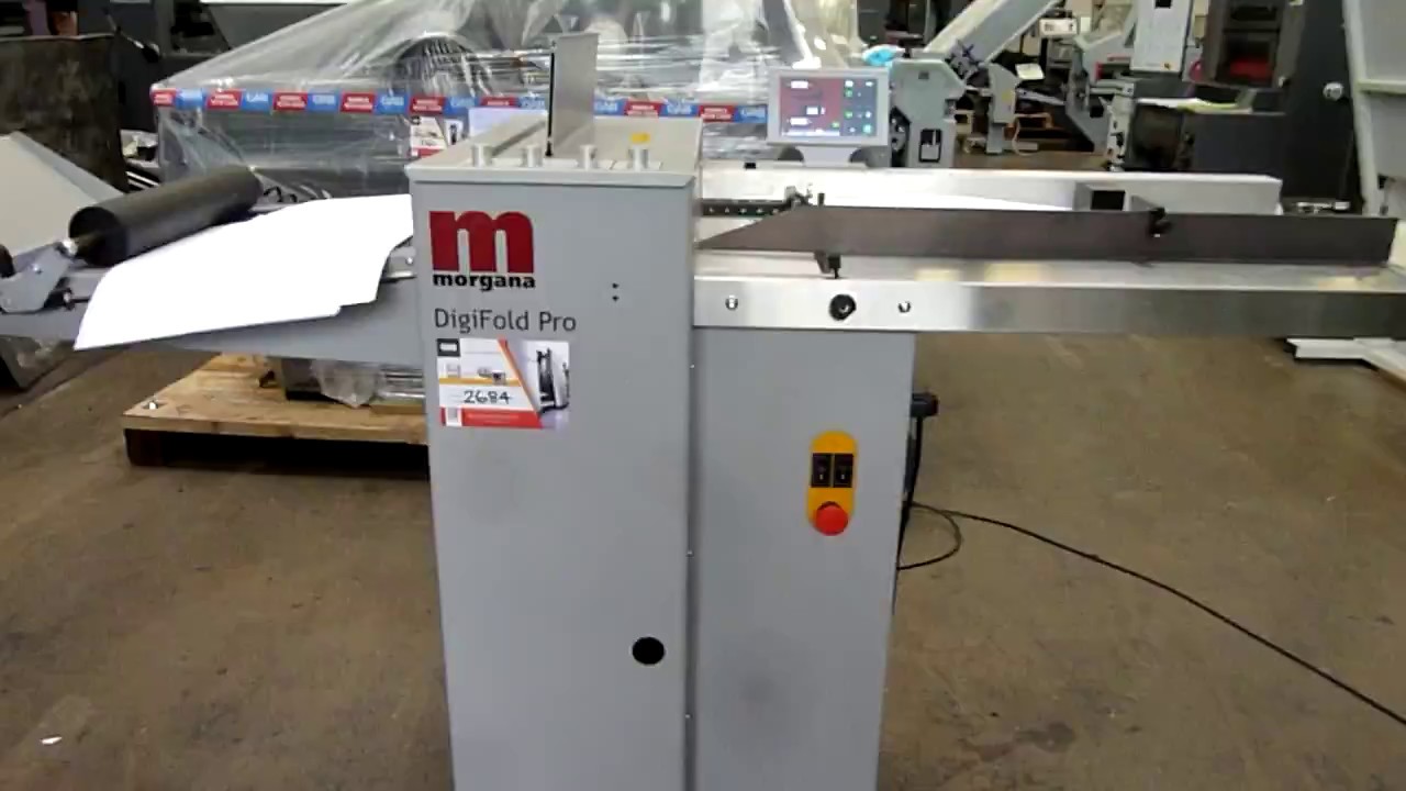 Morgana DigiFold Pro Paper Folding and Creasing Machine for sale Gab ...