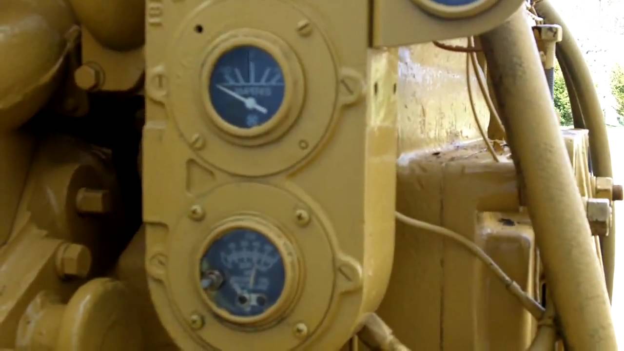 CAT D375 ENGINE - YouTube