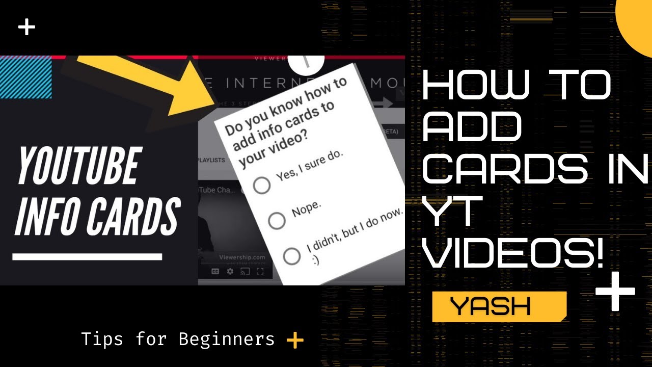 How To Add Cards In Youtube Videos | The Creative Brothers - YouTube