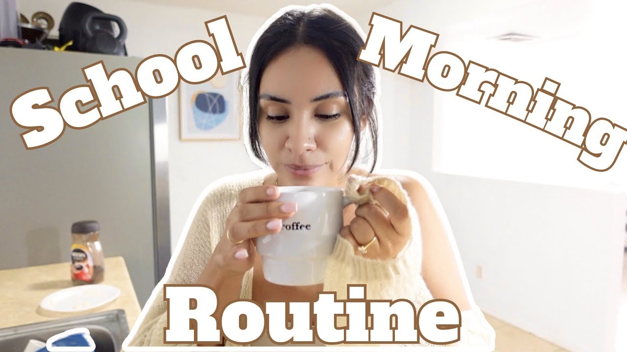 Realistic *Back to School* Morning Routine // Cafecito Talk - YouTube