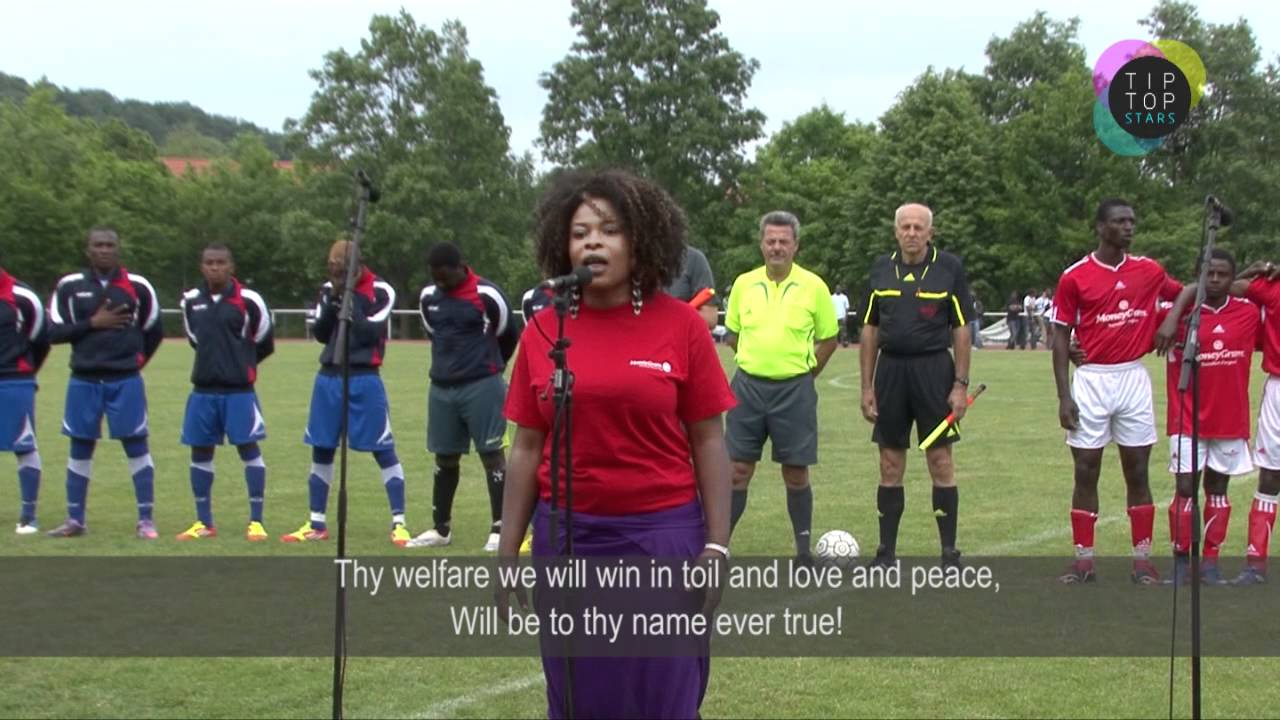 Cameroon National Anthem at the Closing Ceremony of Challenge ...