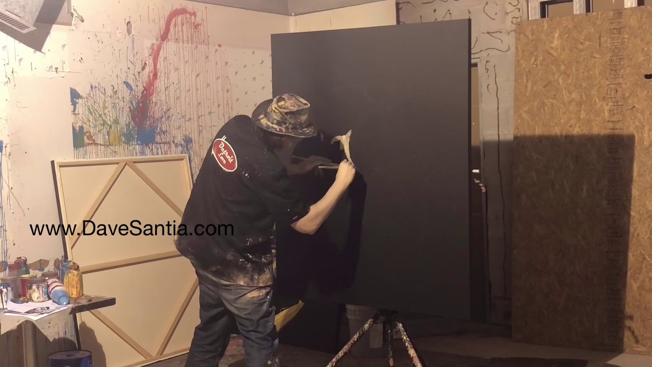 Greta Van Fleet Josh Kiska Speed Painting by Dave Santia - YouTube