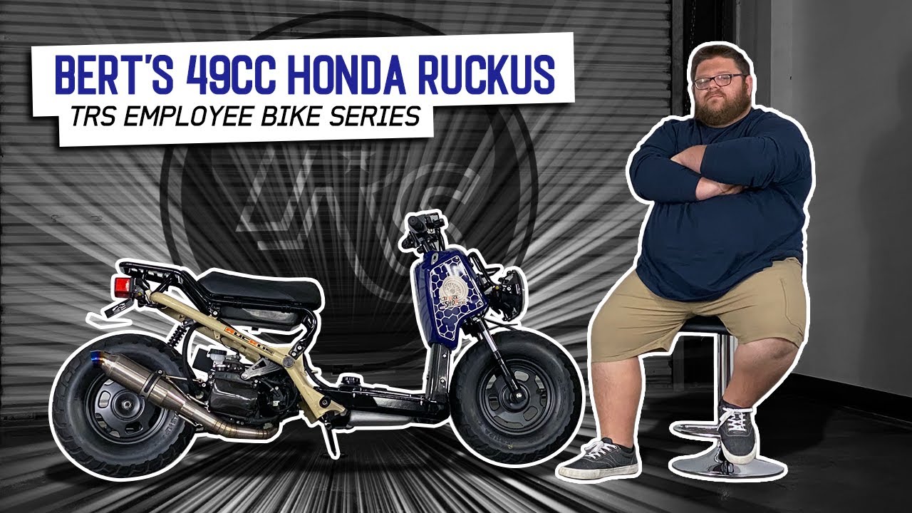 Bert's 49cc Honda Ruckus - Employee Bike Series - YouTube