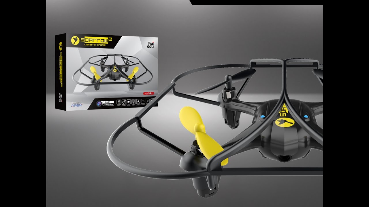 TwoDots Technology - Sparrow2 drone - Tutorial Unboxing e funzioni di ...