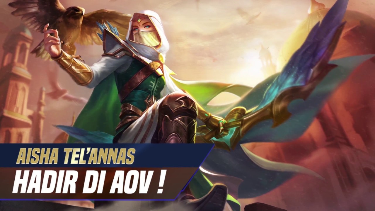 Aisha Tel'Annas - Skin Spotlight Garena AOV (Arena Of Valor) - YouTube