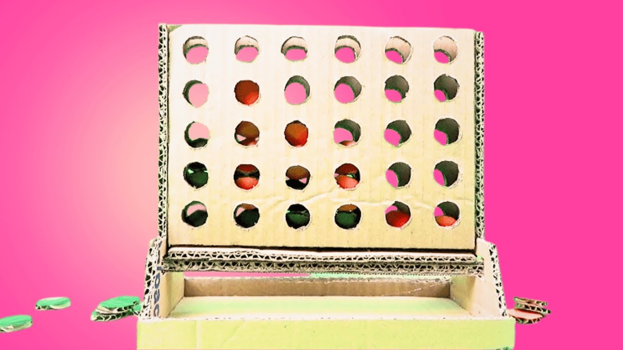 How to Make a DIY Connect 4 Game at Home – Fun and Easy Tutorial! - YouTube