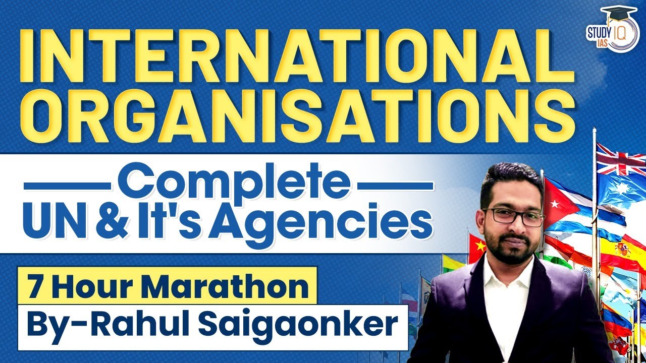 International Organizations: All UN Main Bodies & Agencies Explained ...