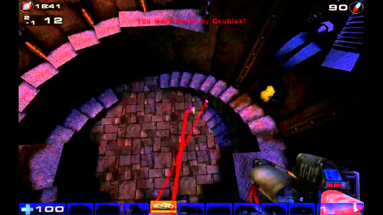 The Video Game Room - UT2004 - Quake 2 q2dm1 the edge Map - YouTube