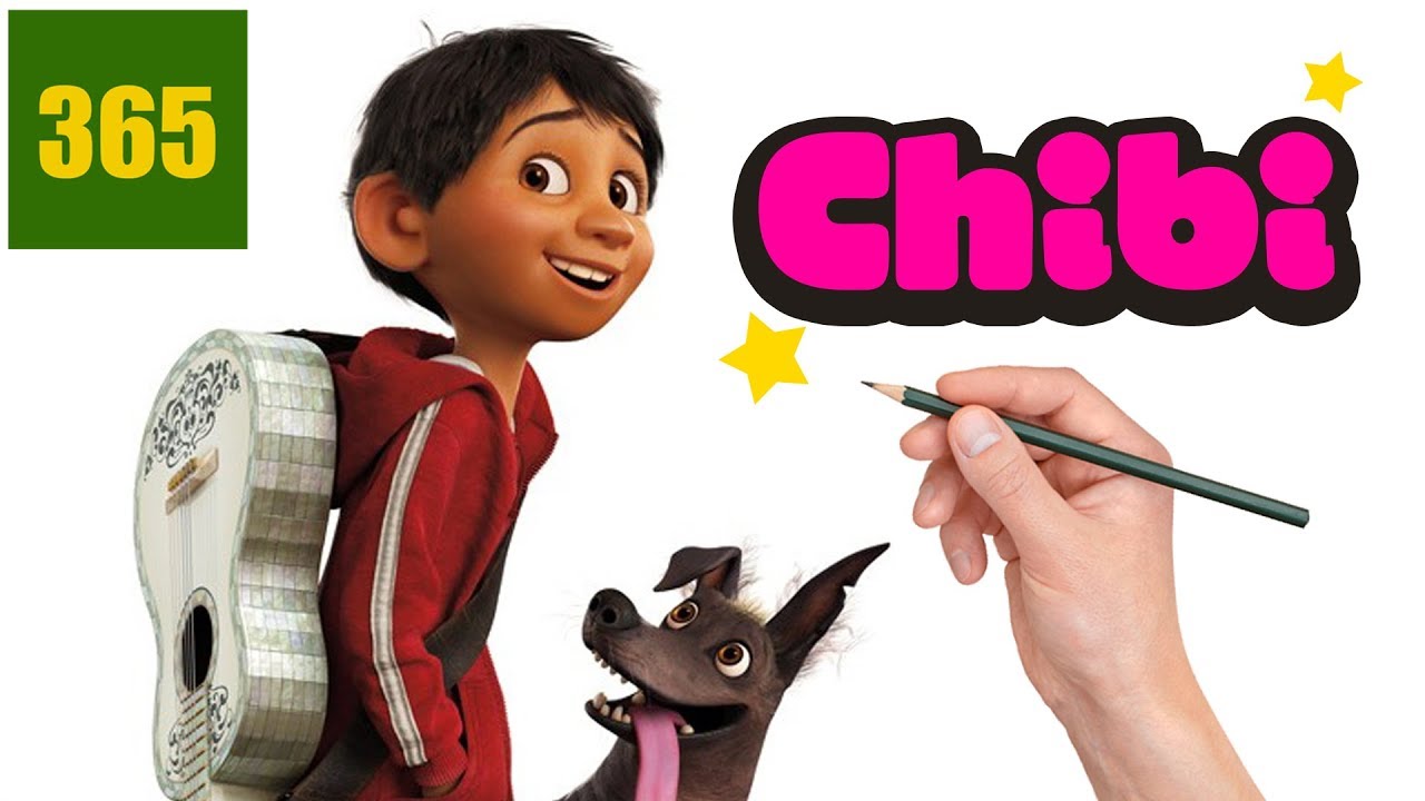 COMMENT DESSINER MIGUEL COCO STYLE CHIBI - YouTube