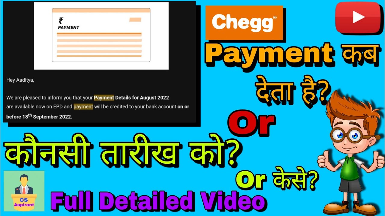 What date does Chegg pay?,Full Detailed Video All About Chegg2.0 ...