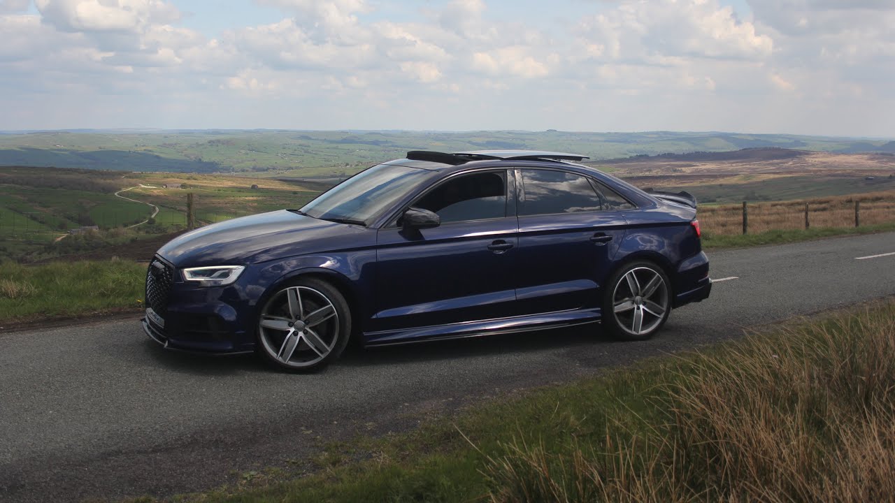 Passenger ride in a modified Audi s3 - YouTube