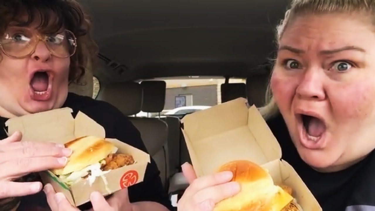 McDonald’s Crispy Chicken review with Tammy - YouTube