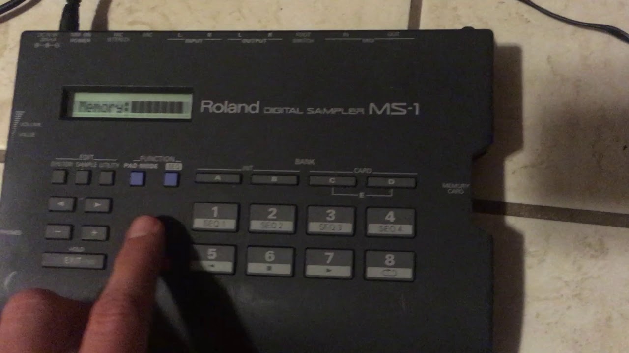 Roland ms-1 demo fs on ebay - YouTube
