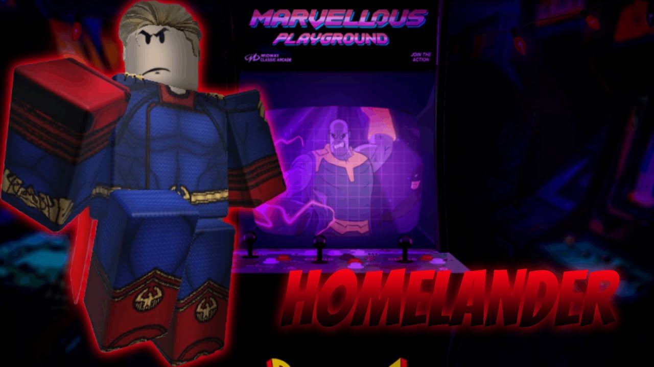 Homelander is *INSANE* in Marvellous Battlegrounds #roblox - YouTube
