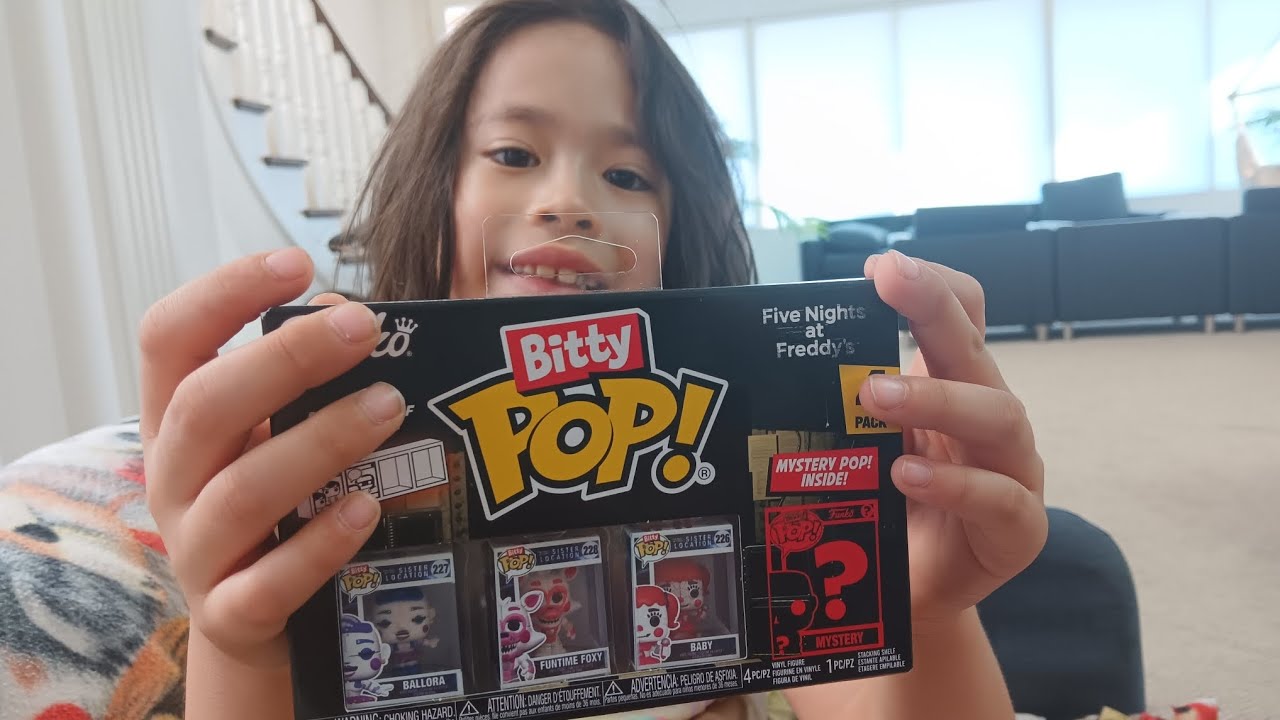 Unboxing Funko Bitty Pop Five Nights at Freddy's | Mystery Funko Bitty ...