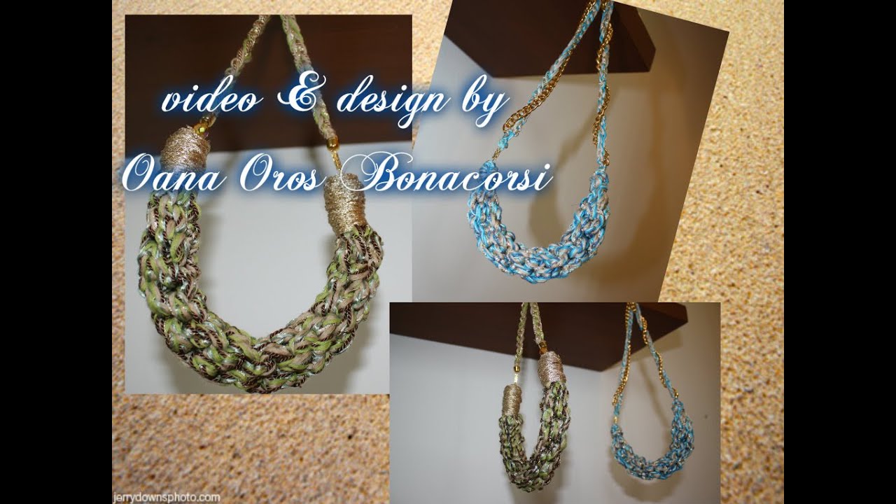 collana con nodi - YouTube