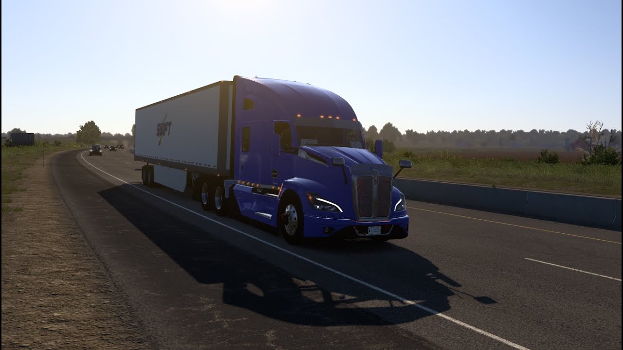 KW t680 next gen - Kansas - American Truck Simulator I JRP GAMES - YouTube