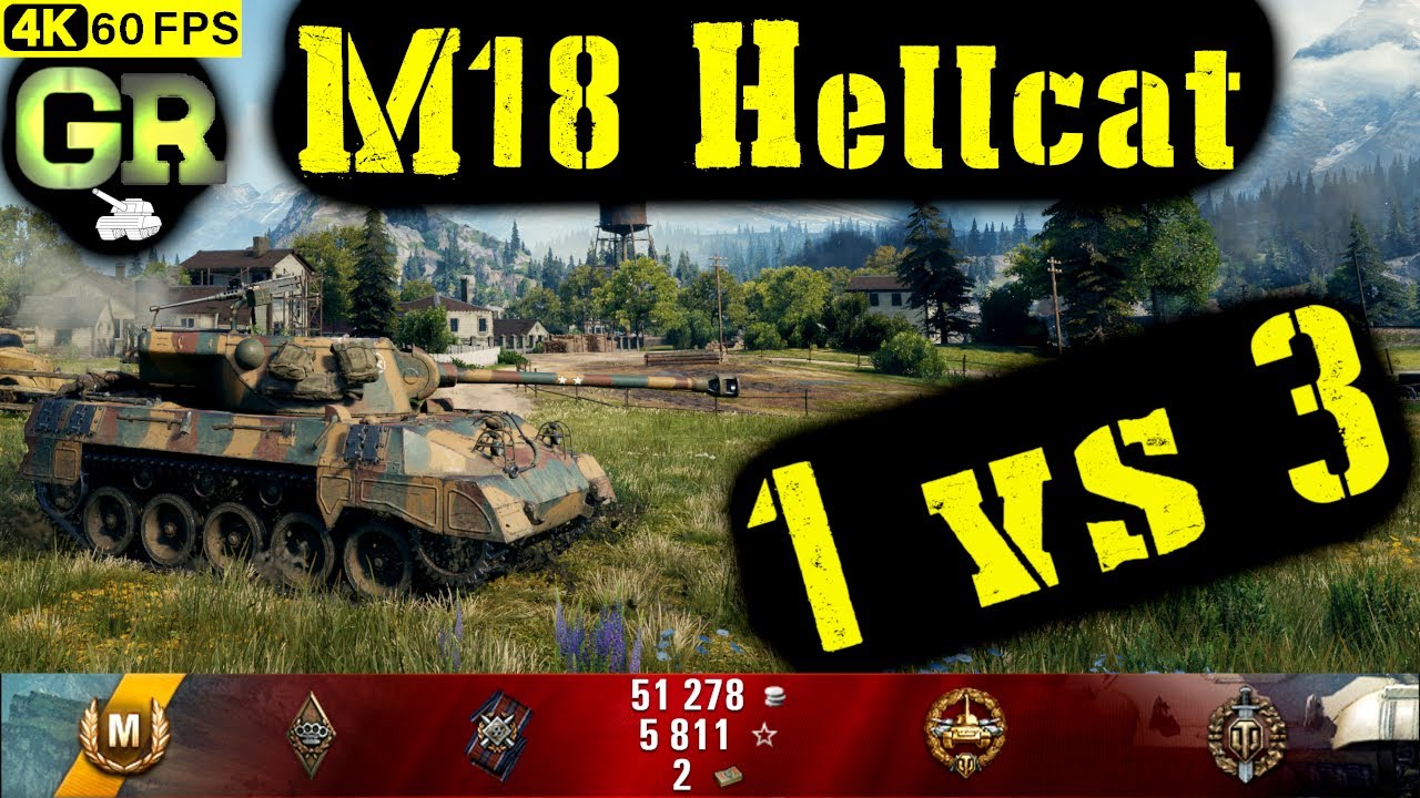 World of Tanks M18 Hellcat Replay - 6 Kills 2.1K DMG(Patch 1.4.0) - YouTube