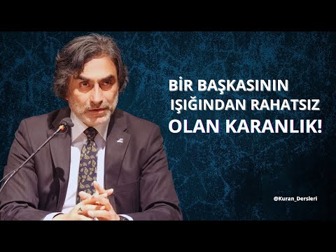 Bir Başkasının Işığından Rahatsız Olan Karanlık!@ProfHalisAydemir