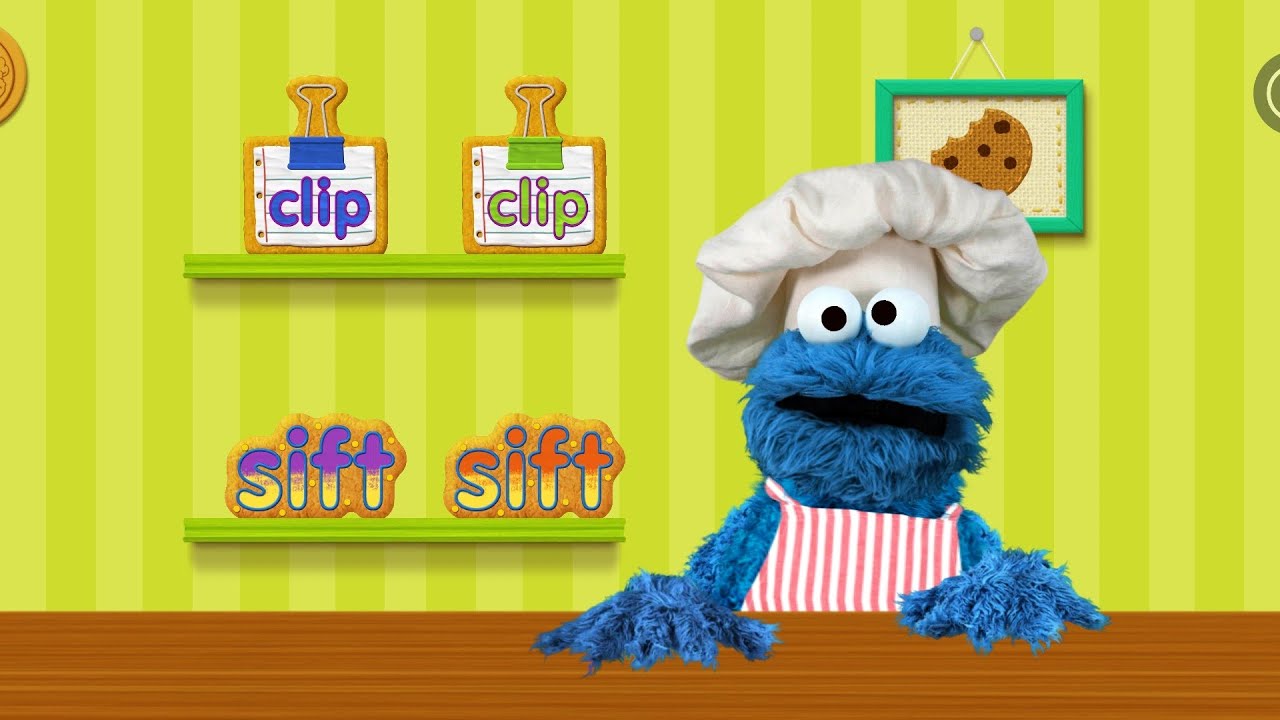 Sesame Street : Alphabet Kitchen Of Cookie Monster and Elmo || 56 - YouTube