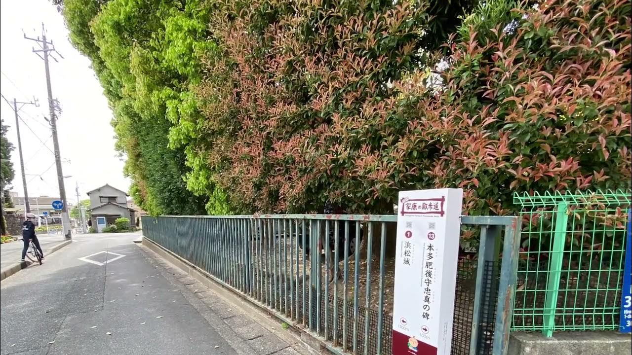 「どうする家康 浜松 大河ドラマ館」までのサイクリングコース - YouTube